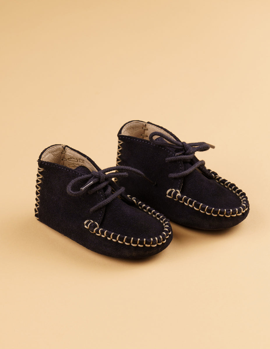 Botas bebé/ azul escuro – O Patinho Azul